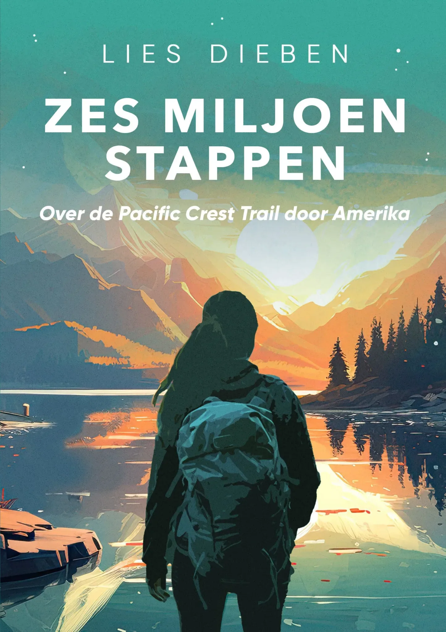 Boek ‘Zes miljoen stappen – Over de Pacific Crest Trail door Amerika’